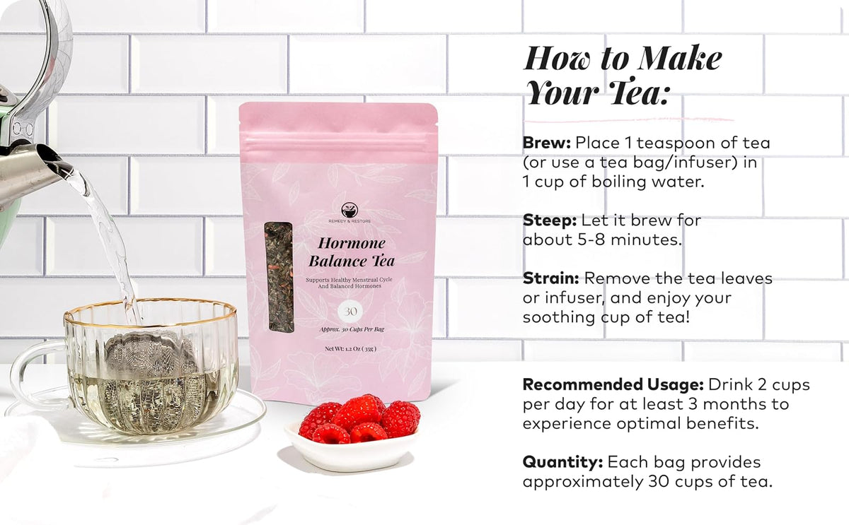 refreshing herbal detox tea blend