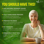 Refreshing herbal detox tea