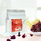refreshing herbal hibiscus tea blend