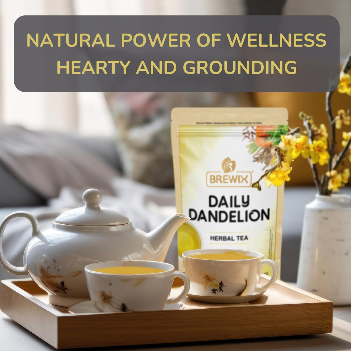 refreshing herbal infusion for digestion