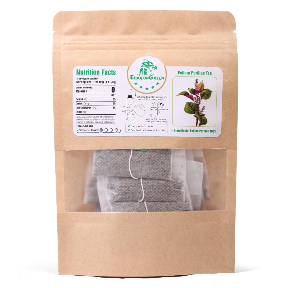 Refreshing herbal infusion with Perilla