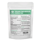 refreshing herbal infusion with pine needles
