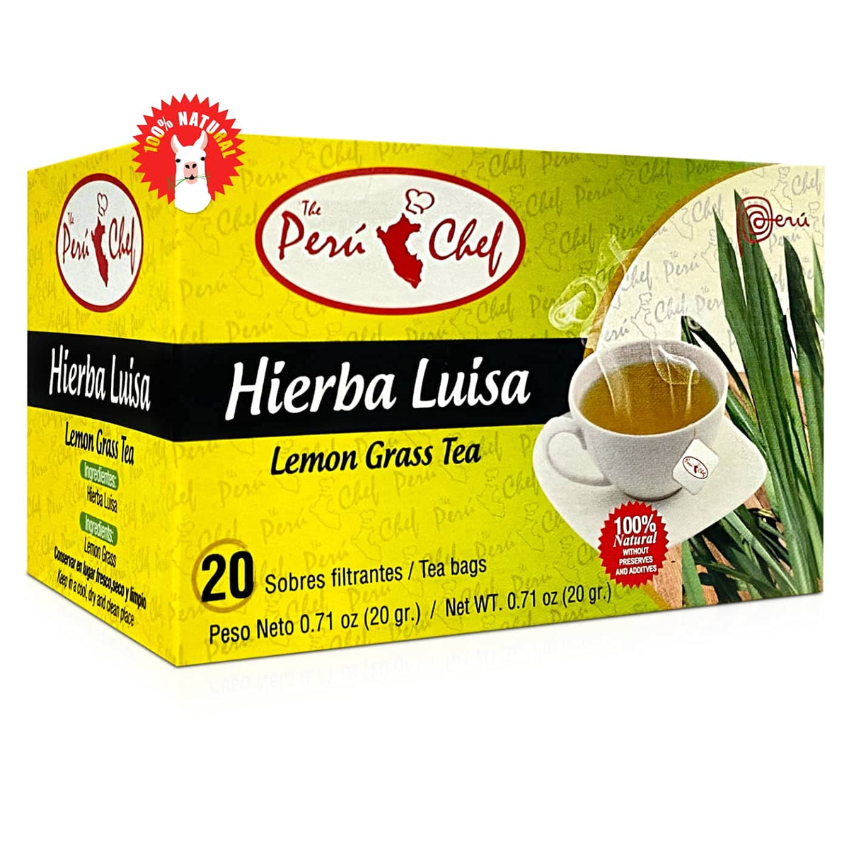 refreshing herbal lemon grass tea