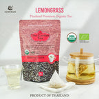 refreshing herbal lemongrass tea
