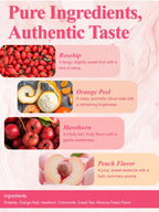 refreshing herbal peach infusion