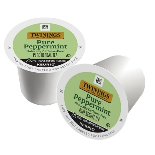 refreshing herbal peppermint tea pods