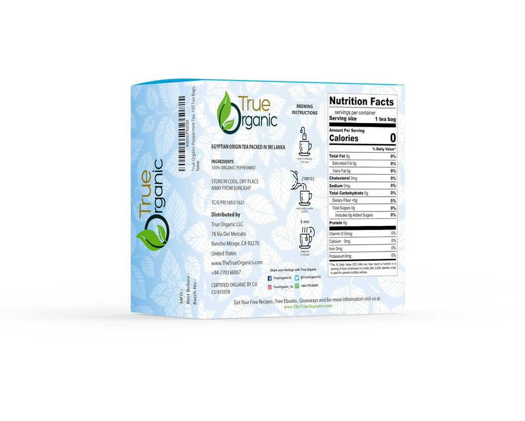 refreshing herbal peppermint tea