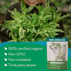 refreshing herbal peppermint tea
