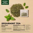 refreshing herbal spearmint tea