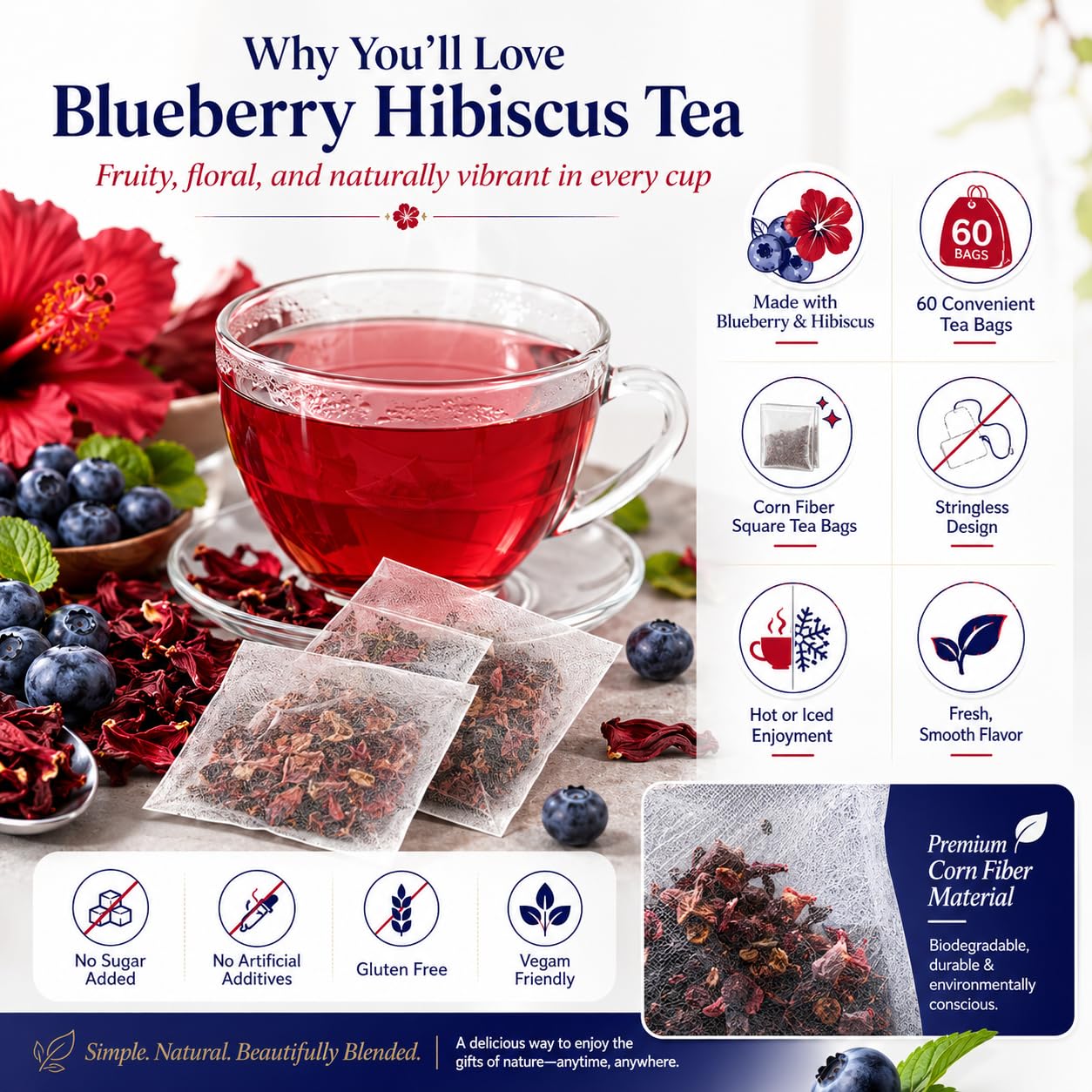refreshing herbal tea blend