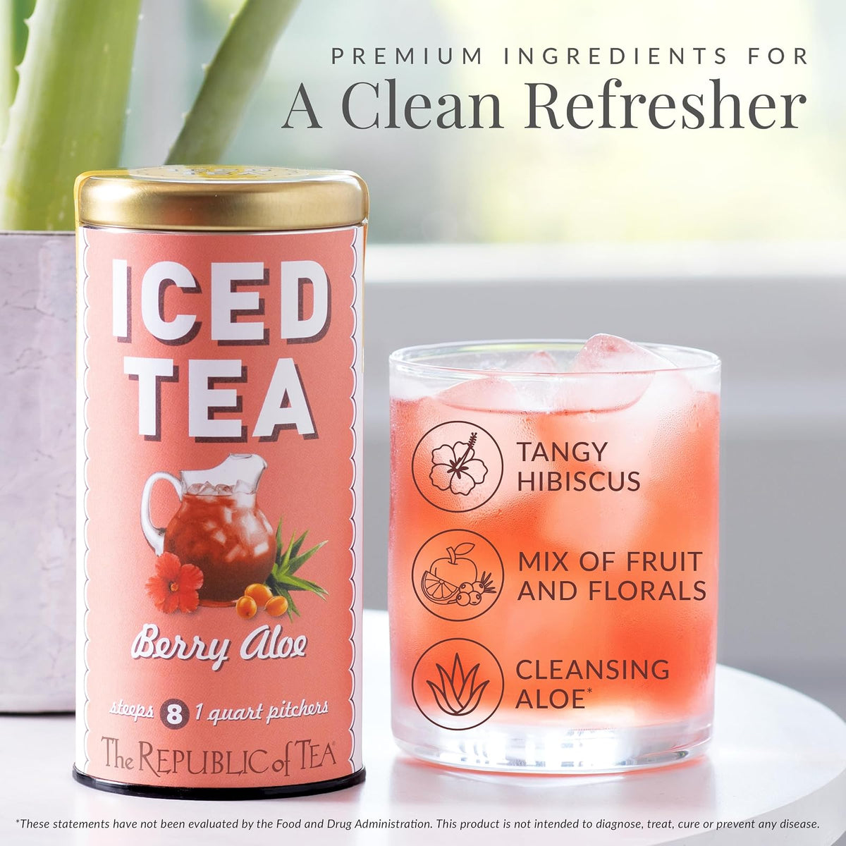 Refreshing herbal tea blend