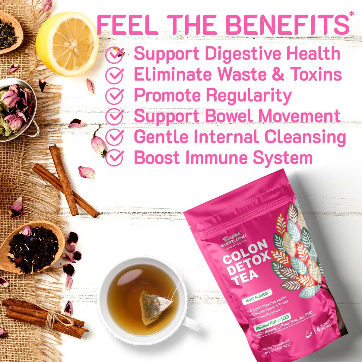 refreshing herbal tea for detox