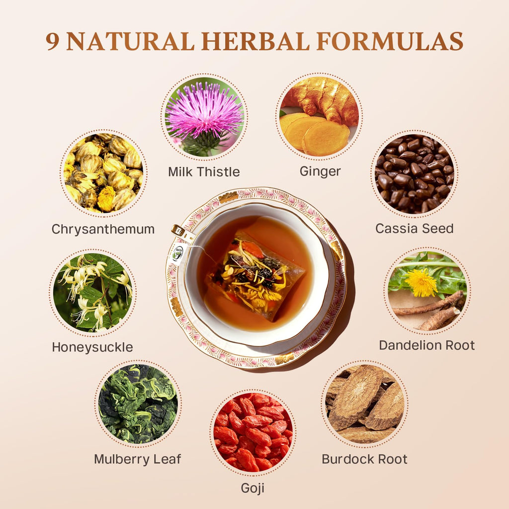 refreshing herbal tea for detox