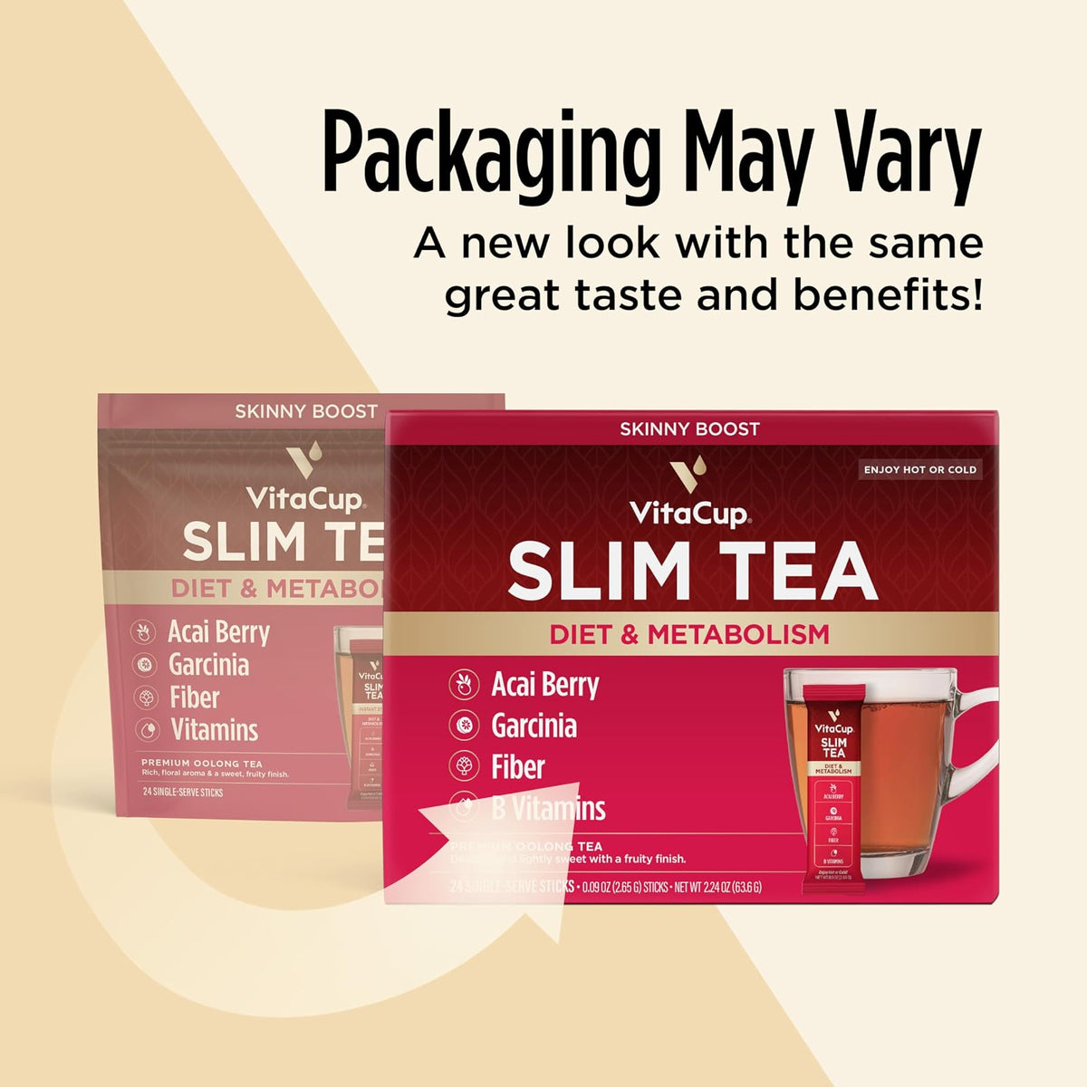 Refreshing herbal tea for energy