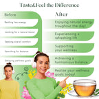 Refreshing herbal tea for relaxation