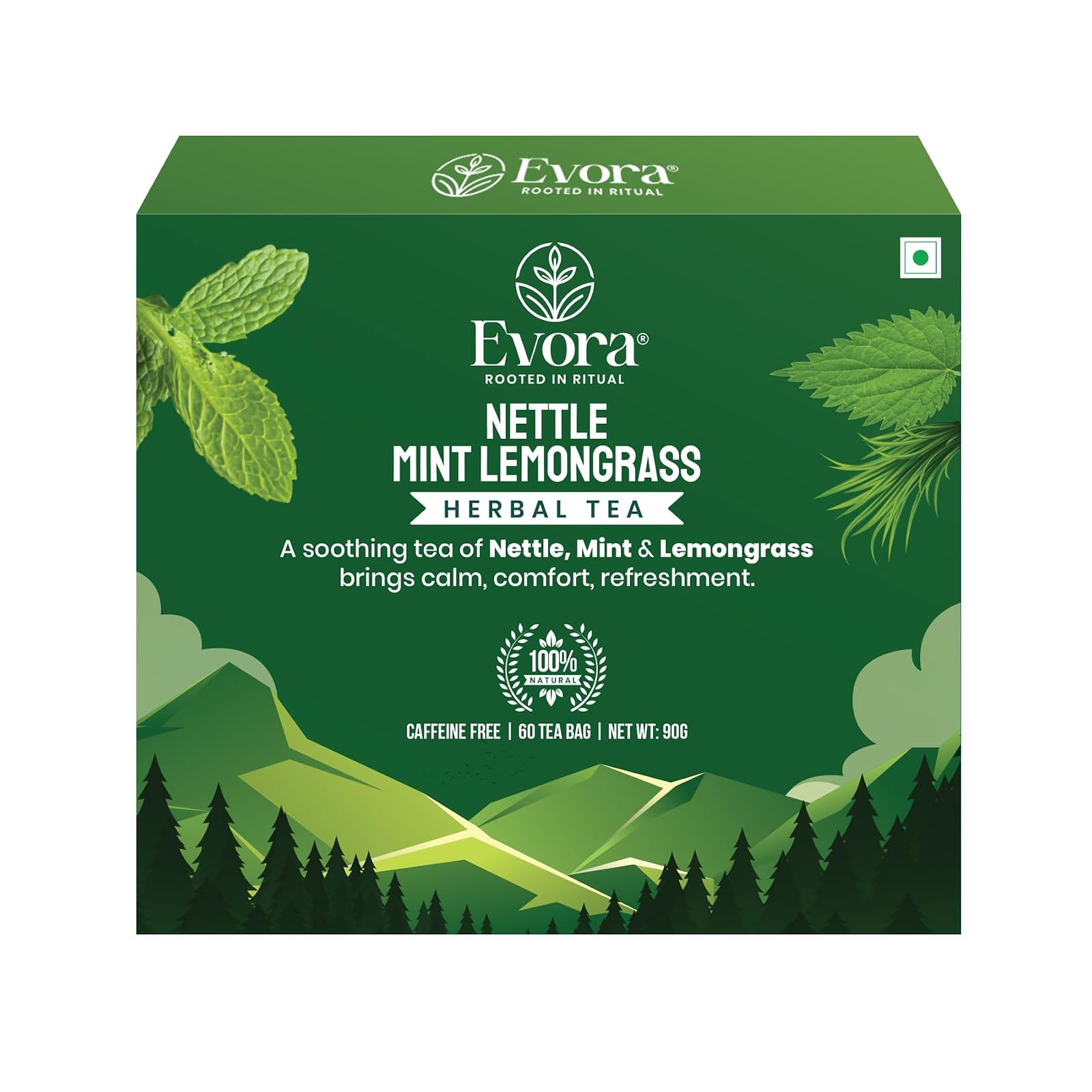 Refreshing herbal tea for relaxation