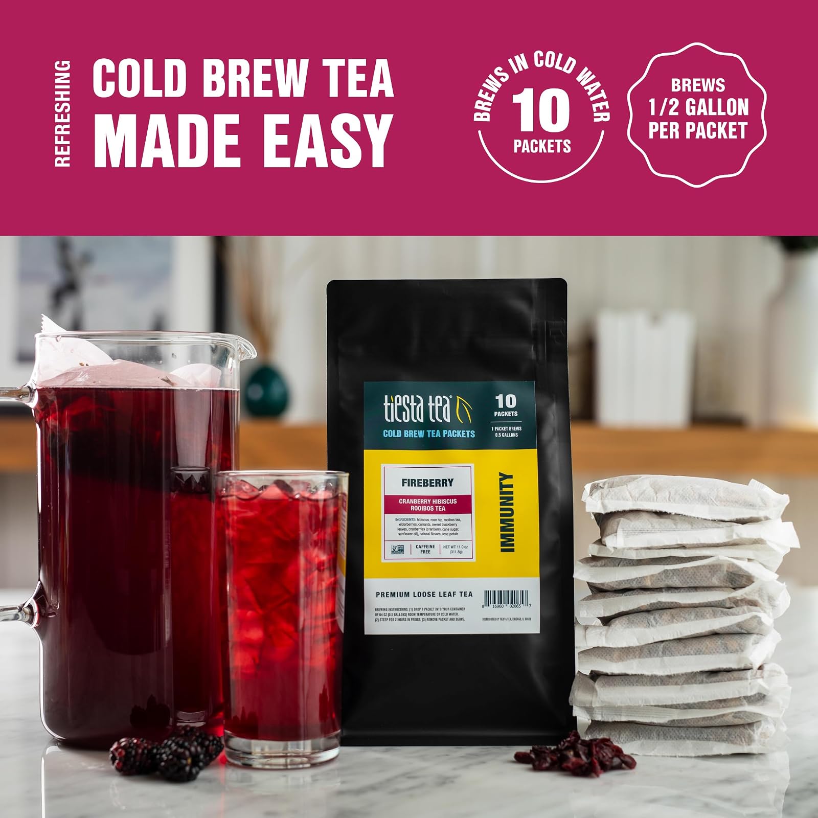 refreshing herbal tea for summer