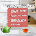 Refreshing herbal tea for vitality