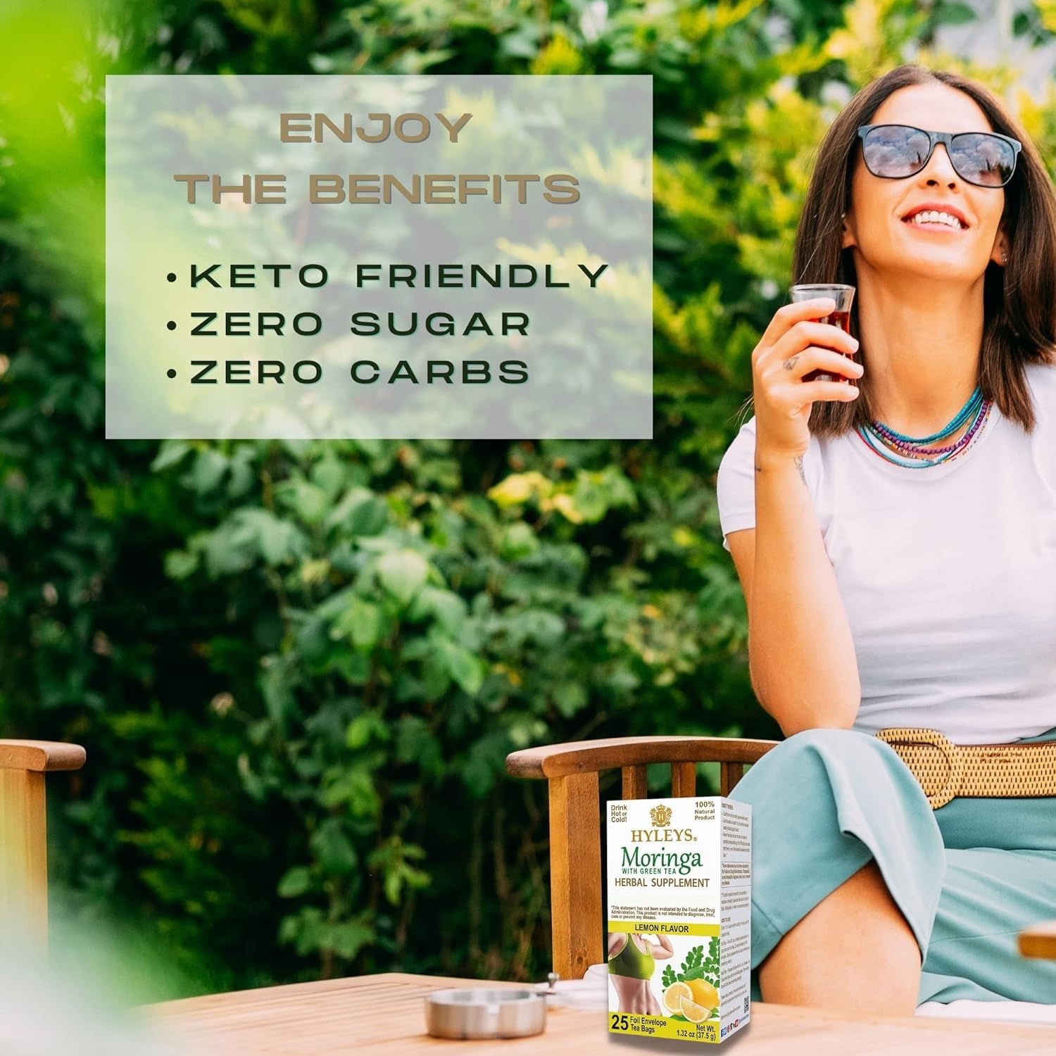 Refreshing herbal tea for wellness