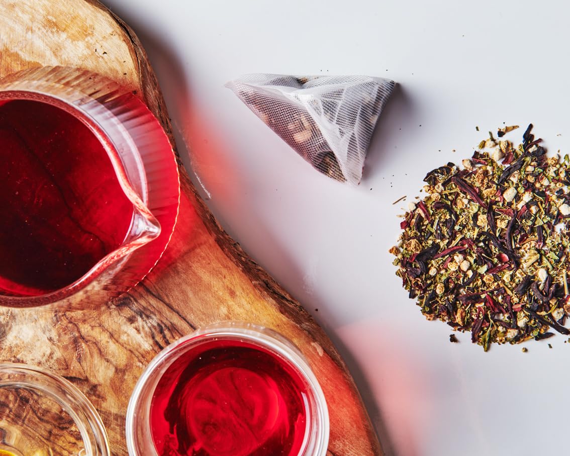 refreshing herbal tea sachets
