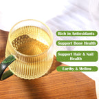 refreshing herbal tea with horsetail