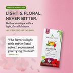 Refreshing hibiscus and moringa blend