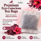 refreshing hibiscus flower infusion