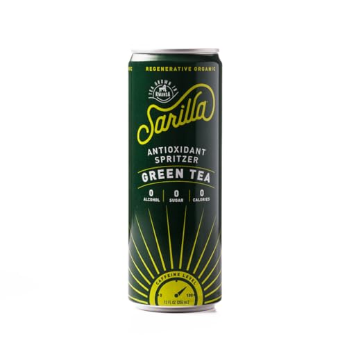 refreshing hibiscus green tea beverage