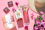 Refreshing hibiscus herbal infusion