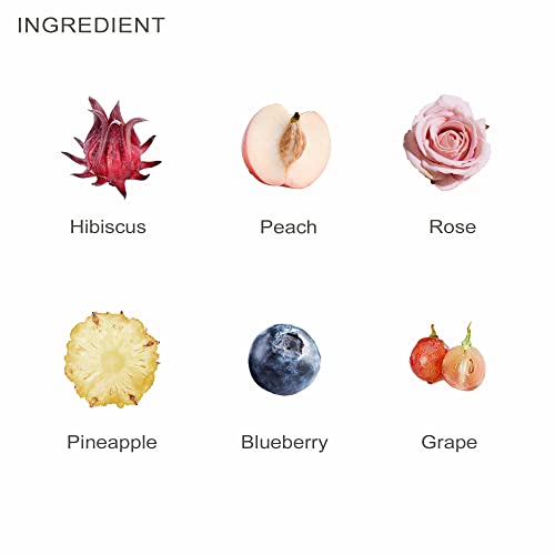 refreshing hibiscus rose infusion