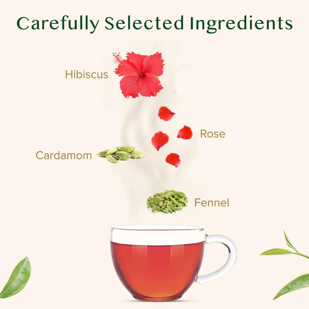 refreshing hibiscus rose tea blend