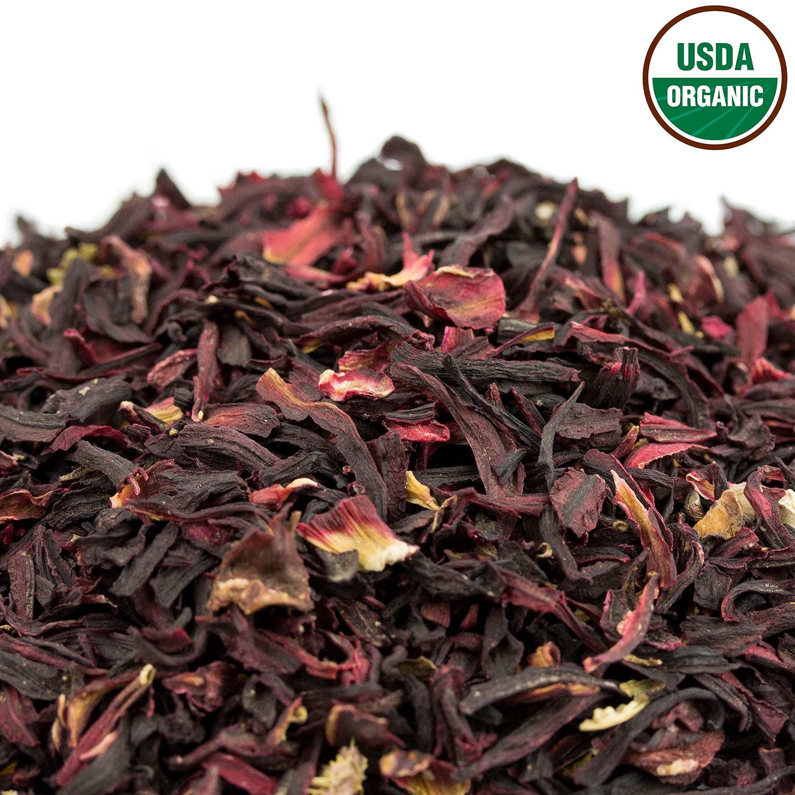 refreshing hibiscus tea beverage
