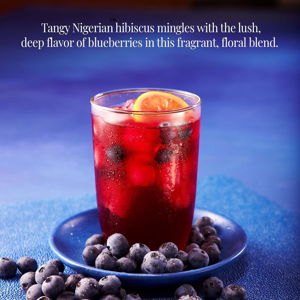Refreshing hibiscus tea for hydration