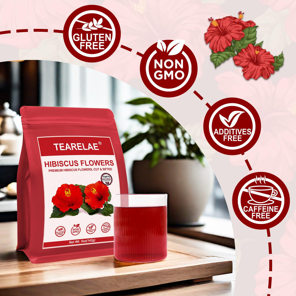 refreshing hibiscus tea for hydration