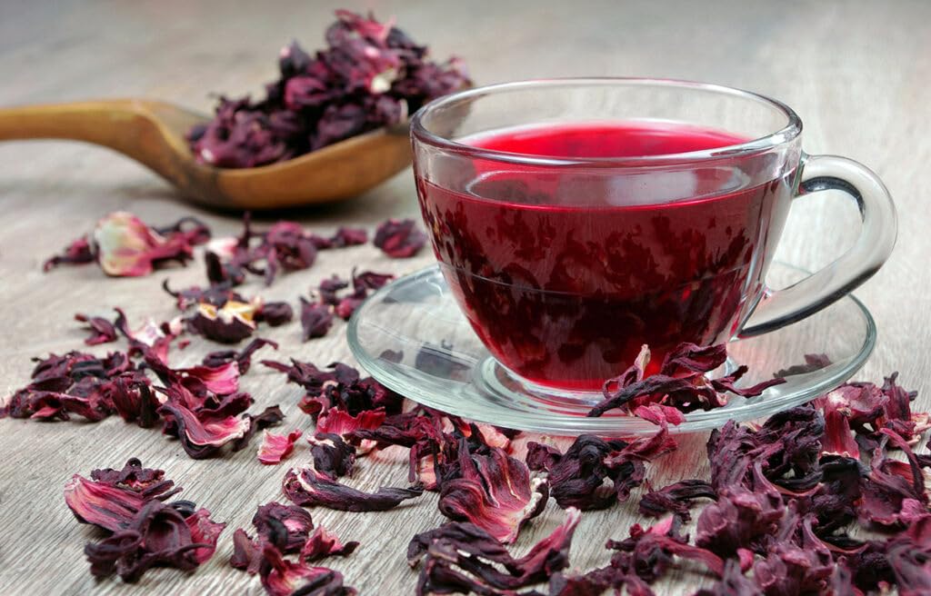 refreshing hibiscus tea for relaxation