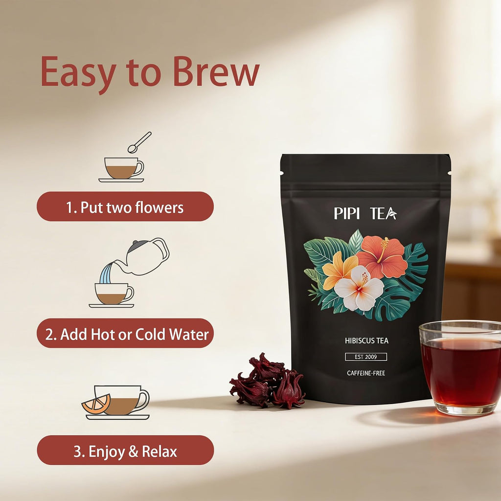 refreshing hibiscus tea for relaxation