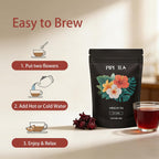 refreshing hibiscus tea for relaxation