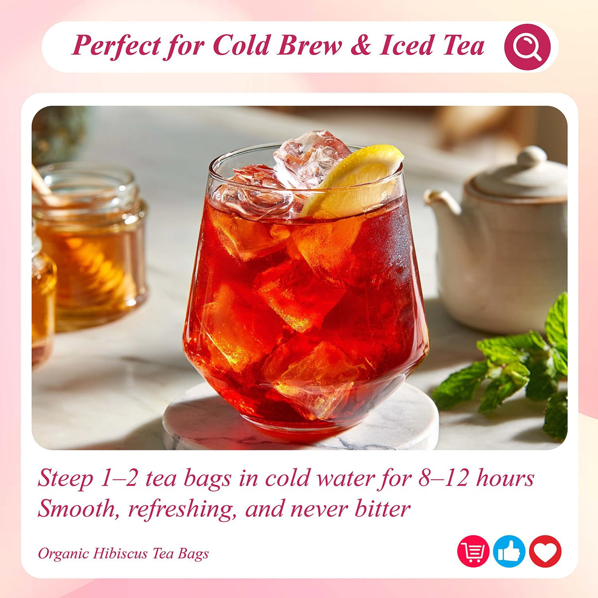 refreshing hibiscus tea for wellness