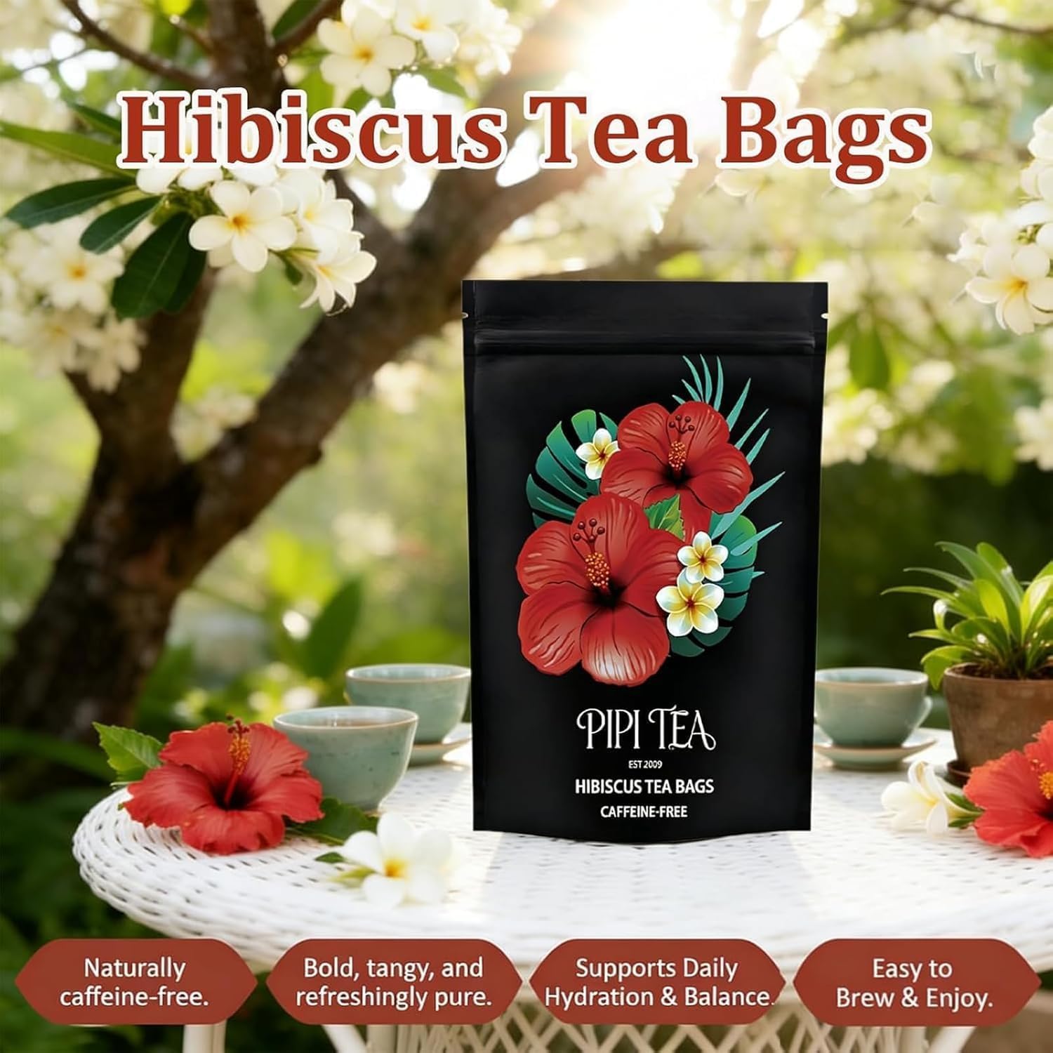 refreshing hibiscus tea for wellness
