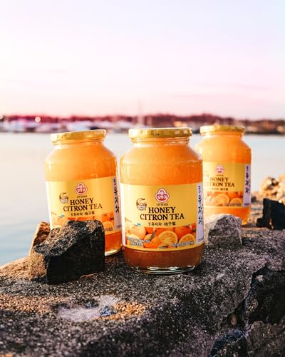 refreshing honey citron beverage