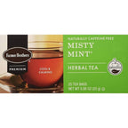 refreshing hot mint tea