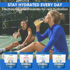 refreshing hydration with electrolyte powder