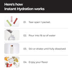 Refreshing hydration with electrolyte variety pack