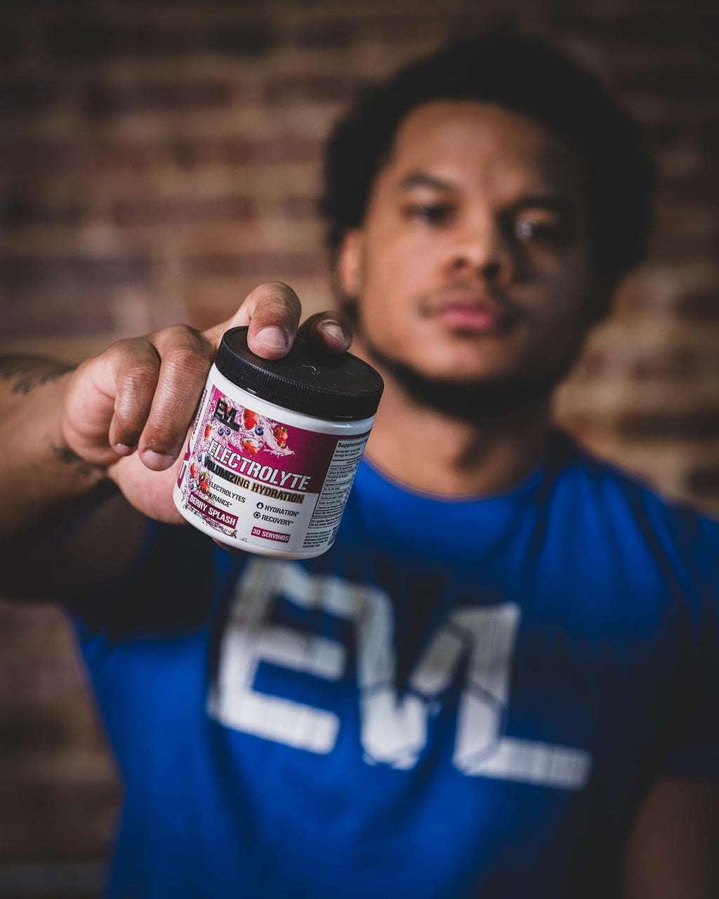 refreshing hydration with EVL electrolytes