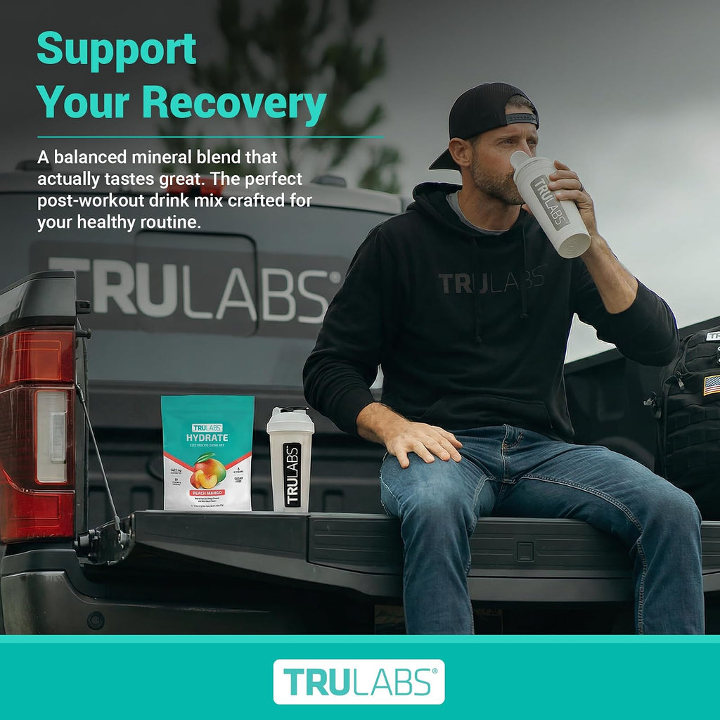 refreshing hydration with TRULABS drink