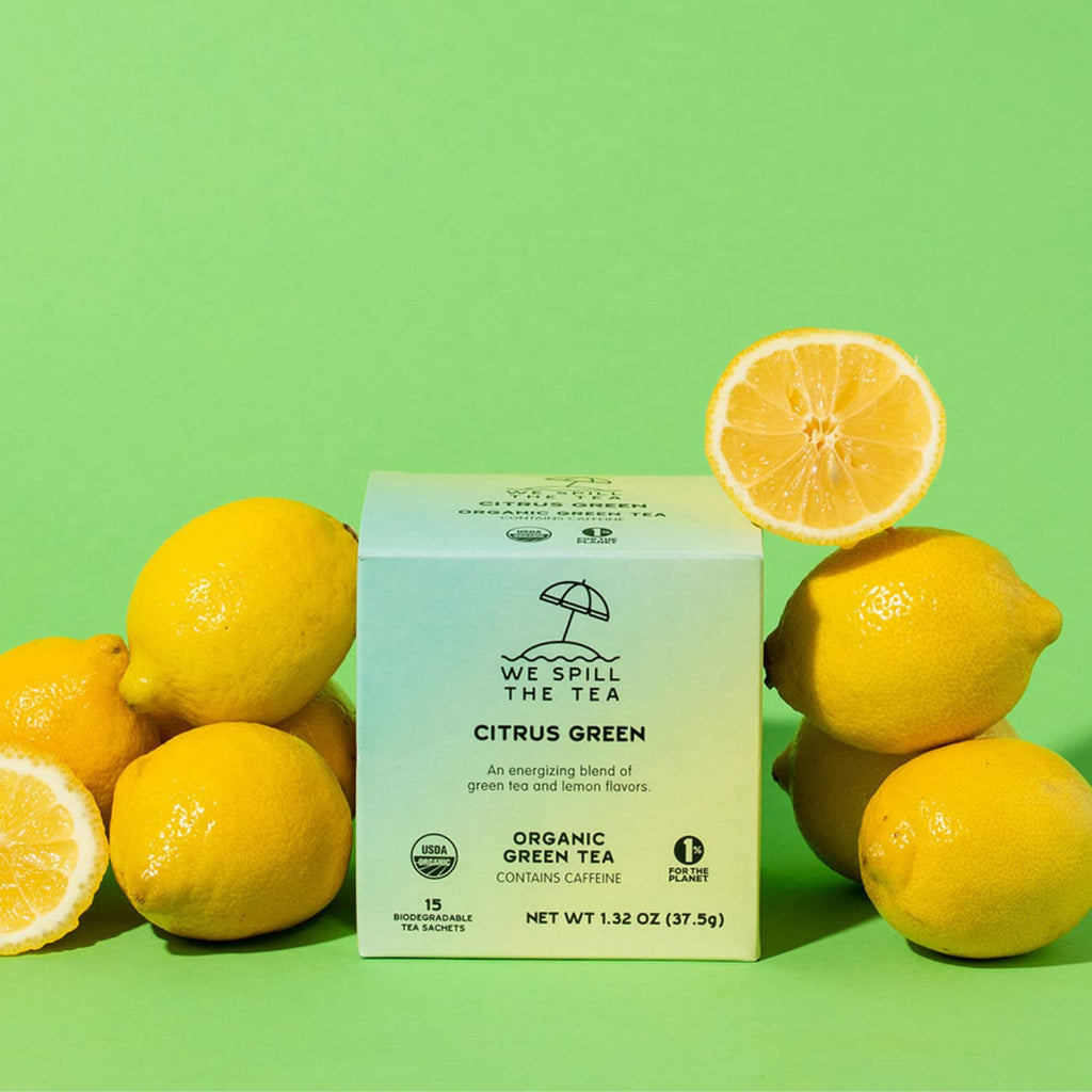 refreshing iced green tea option