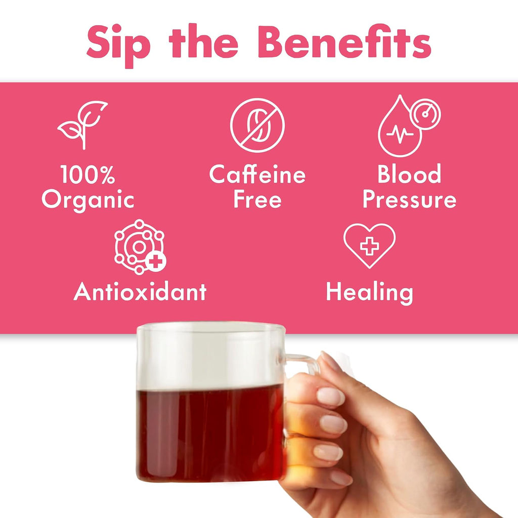 Refreshing iced hibiscus tea blend