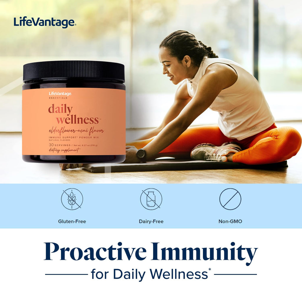 Refreshing immune support drink mix