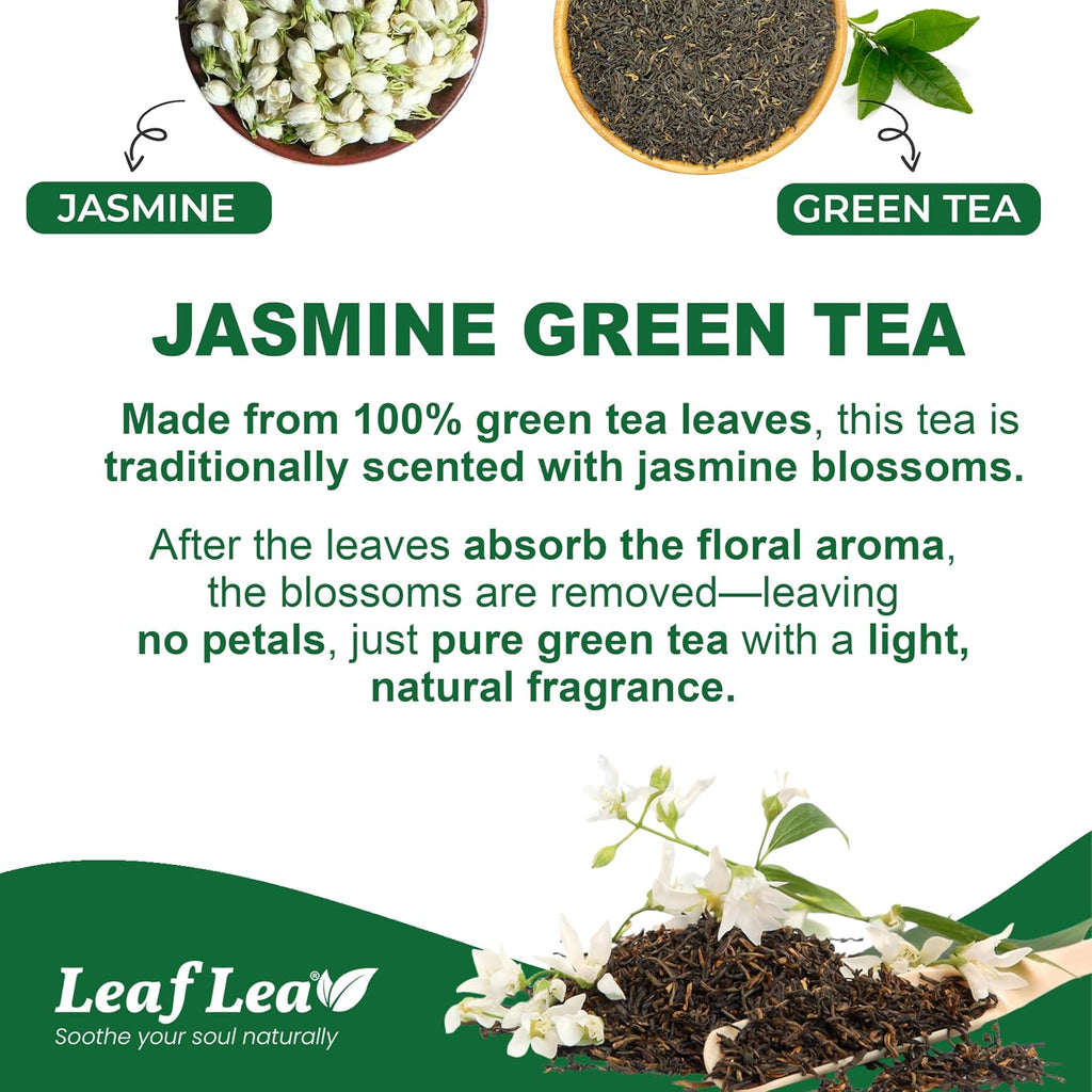 refreshing jasmine green tea bags