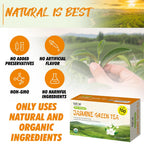 refreshing jasmine green tea blend